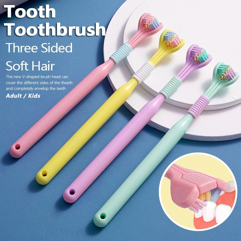 3 Sided Tooth Brush – Alifdaraz